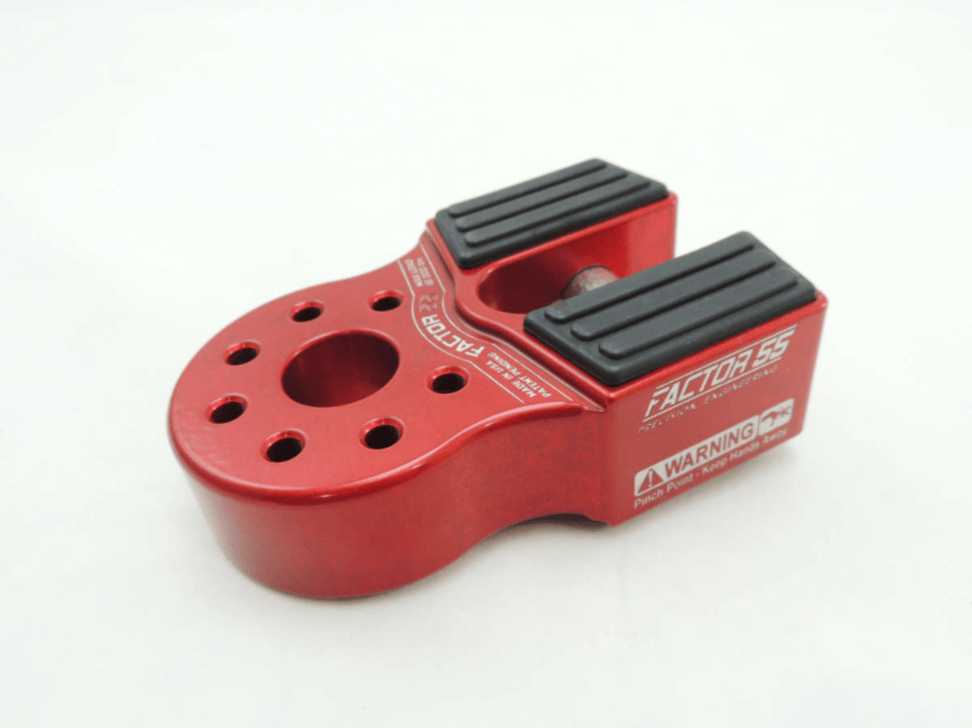 FACTOR 55 FLATLINK SHACKLE RED - Sportsman Light Truck Ltd